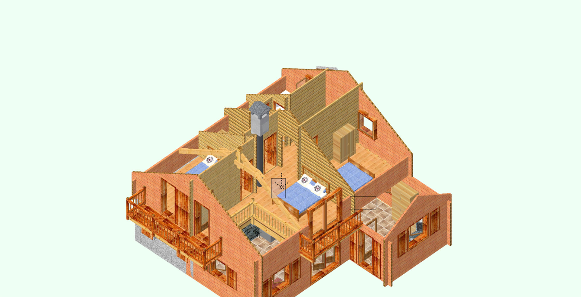 Plans en 3D | Les Chalets Vrais (Queyras)